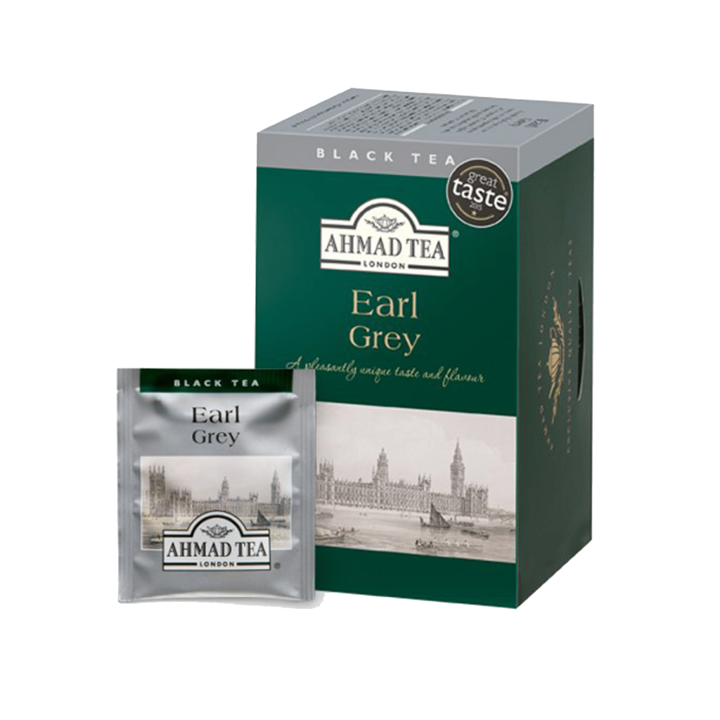 AHMAD TEA Earl Grey Tea 100 bags – Go Marked