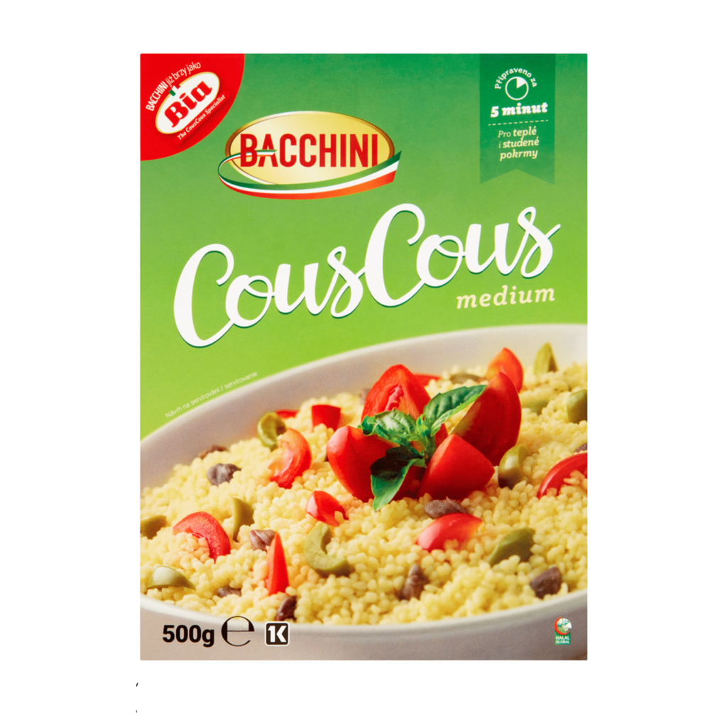 BACCHINI Couscous Medium 500g – Go Marked