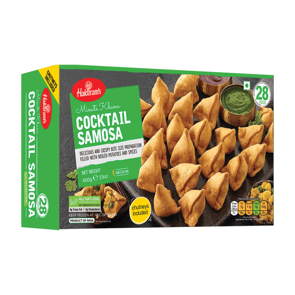HALDIRAM’S Cocktail Samosa 28stk 650g – Go Marked