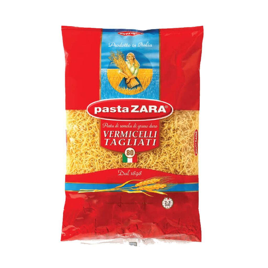 PASTA ZARA Vermicelli Tagliati No:80 Pasta 500G – Go Marked