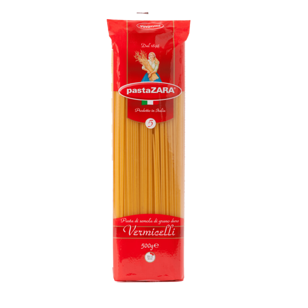 PASTA ZARA Vermicelli Spagetti No: 5 Pasta 500g – Go Marked