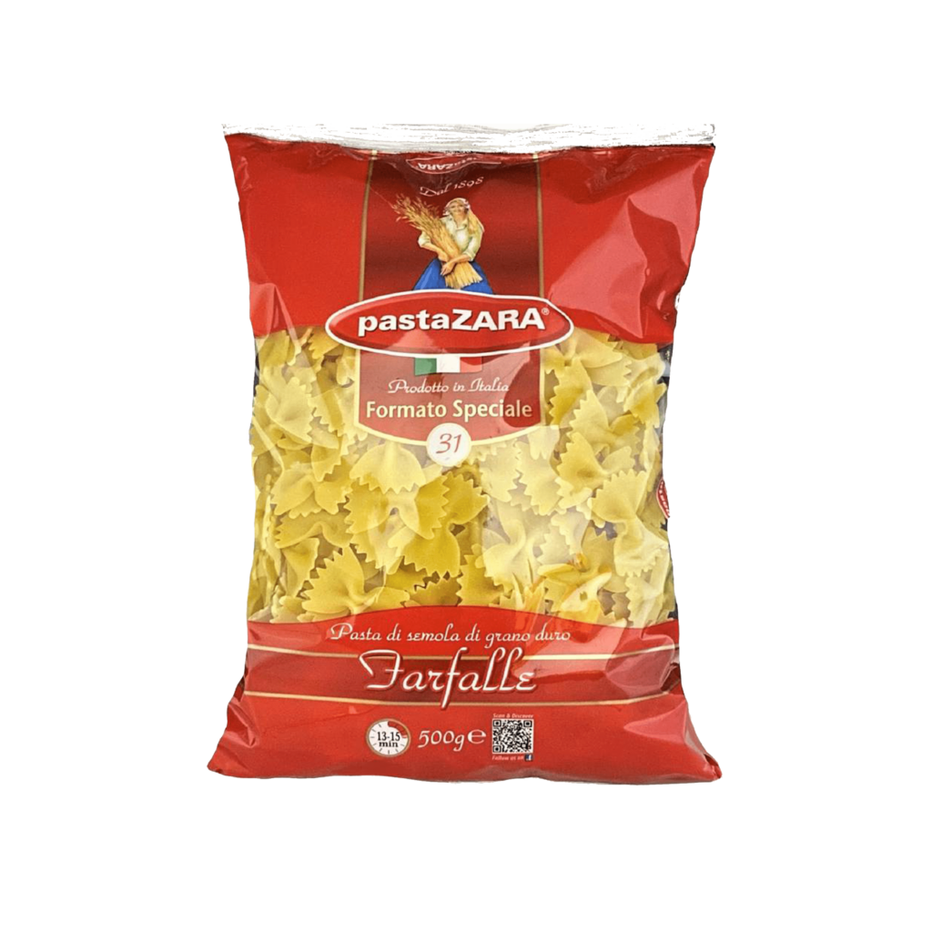 PASTA ZARA Farfalle nr.31 Pasta 500G – Go Marked